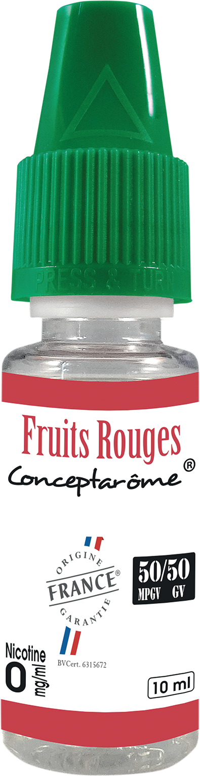 Acheter des flacons Classique 50/50 FRUITS ROUGES - Maison de Vapotage