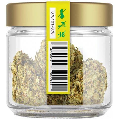 LEMON HAZE 2g - CBD CHILL BUD - FLEURS CBD - CBD - Maison de Vapotage