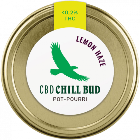 LEMON HAZE 2g - CBD CHILL BUD - FLEURS CBD - CBD - Maison de Vapotage