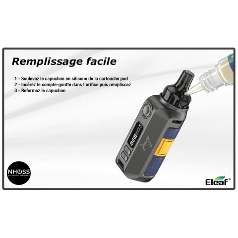 E-CIG ISOLO AIR 2 BLACK AND GREY - ISOLO AIR 2 - ELEAF - E-CIGARETTES ...