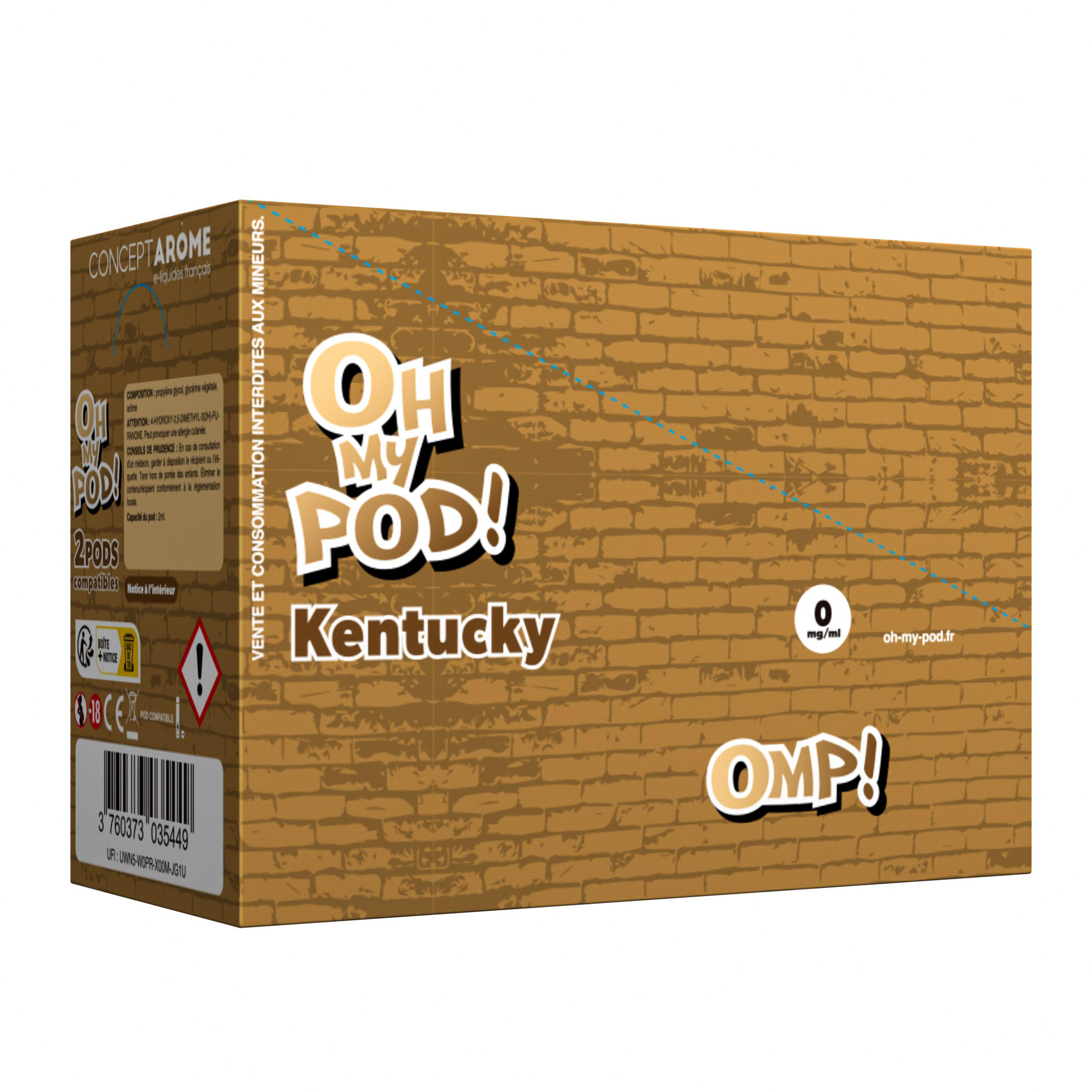 B.2 PODS KENTUCKY 10MG - E-OH MY POD ! 10MG - E-OH MY POD ! - OH MY POD ...