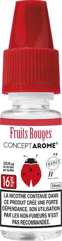 Acheter des flacons Classique 80/20 FRUITS ROUGES - Maison de Vapotage