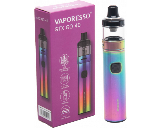 KIT GTX GO40 RAINBOW VAPO - GTX GO 40 - VAPORESSO - E-CIGARETTES ...
