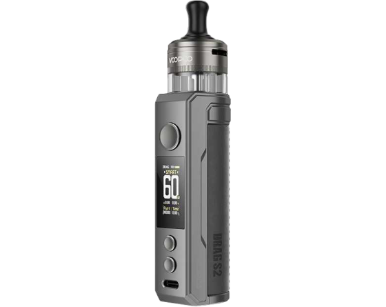 DRAG S2 GREY METAL - DRAG S2 - VOOPOO - E-CIGARETTES - Maison de Vapotage
