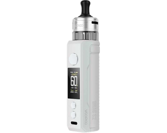 DRAG S2 PEARL WHITE - DRAG S2 - VOOPOO - E-CIGARETTES - Maison de Vapotage