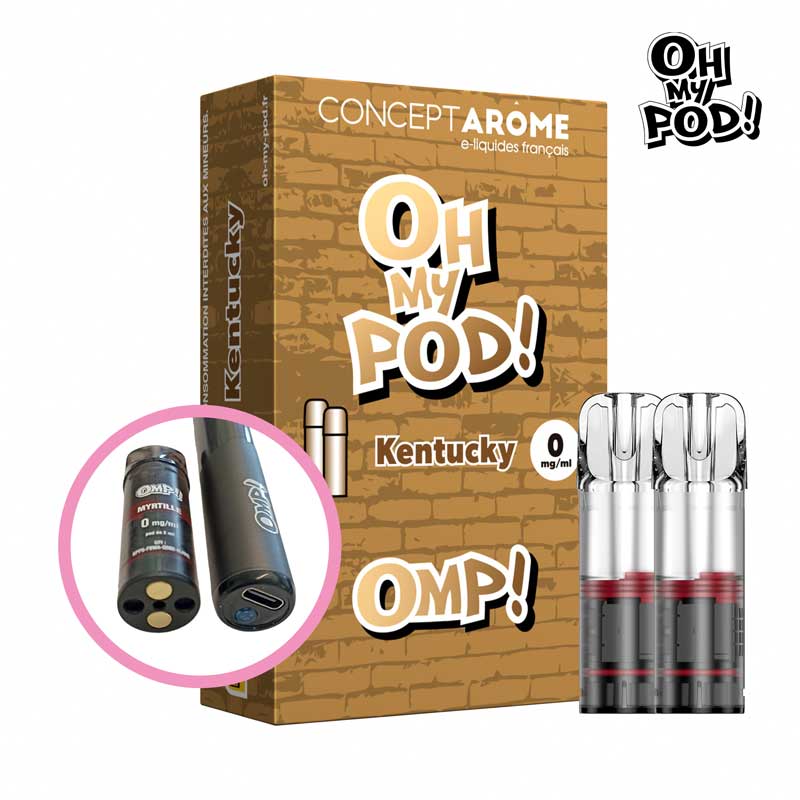 B.2 PODS RONDS KENTUCKY 00MG - E-OH MY POD ! 00MG - E-OH MY POD ! - OH ...