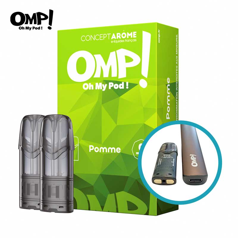 B.2 PODS PLATS POMME GLACEE 00MG - V-OH MY POD ! 00MG - V-OH MY POD ...