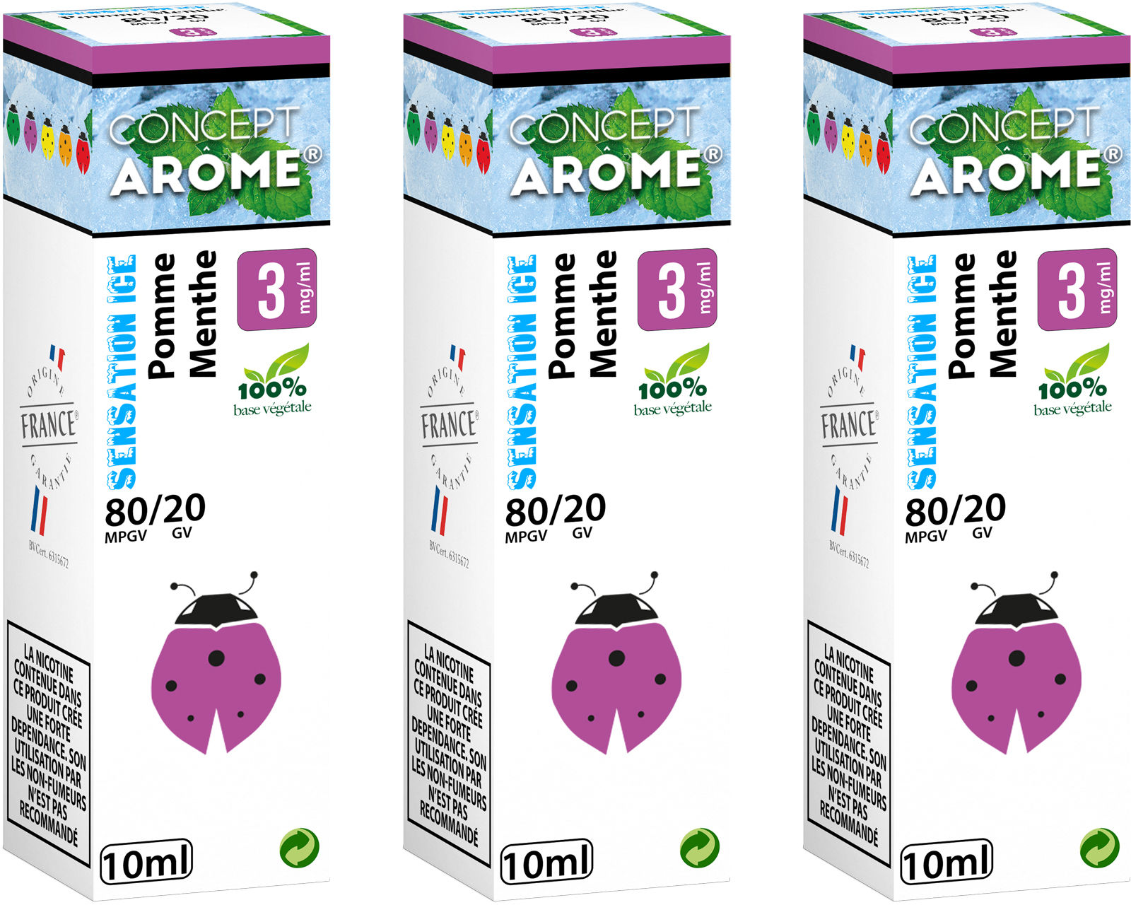 Acheter des flacons ICE ICE POMME - Maison de Vapotage