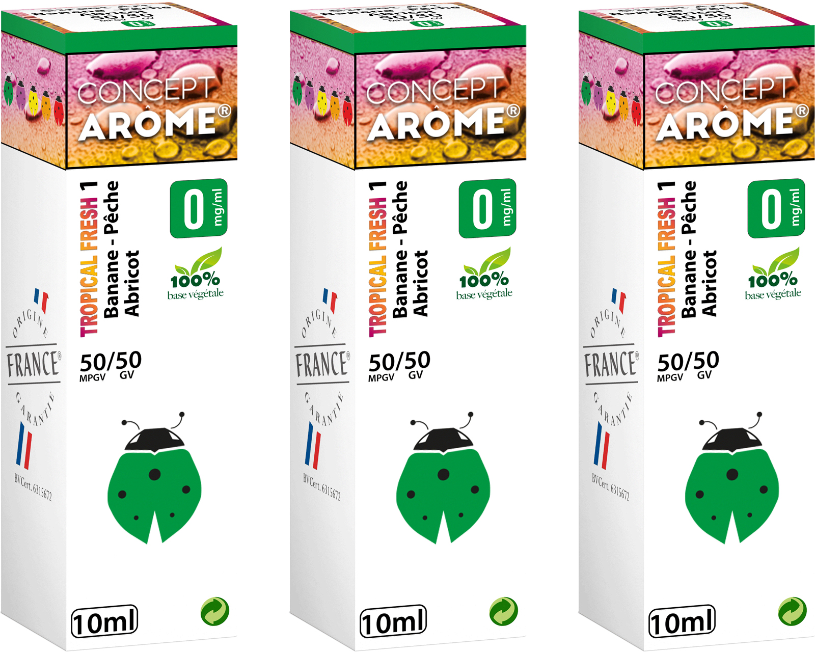 Acheter des flacons Tropical Fresh Tropical Fresh n°1 - Maison de Vapotage