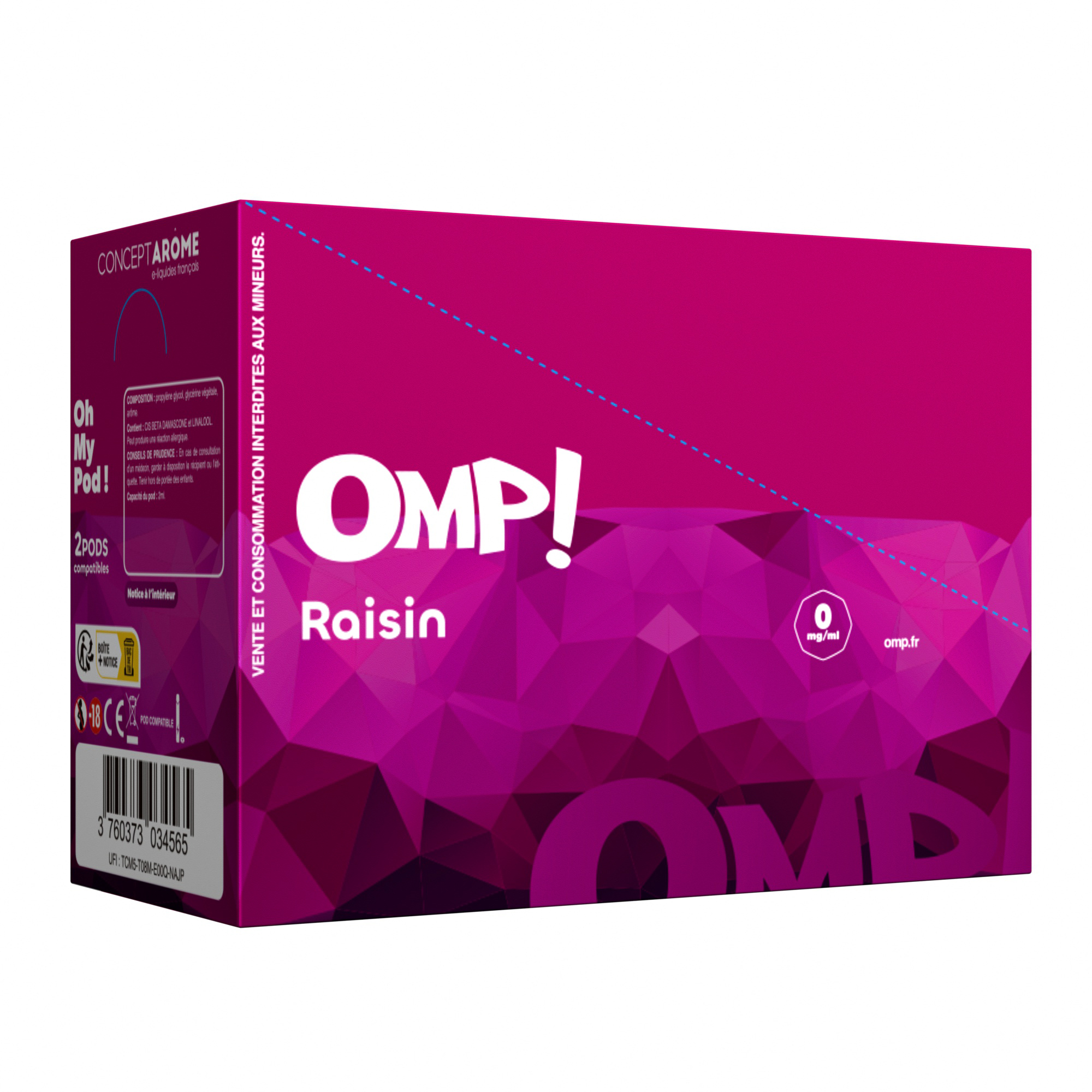 B.2 PODS PLATS RAISIN GLACEE 00MG - V-OH MY POD ! 00MG - V-OH MY POD ...